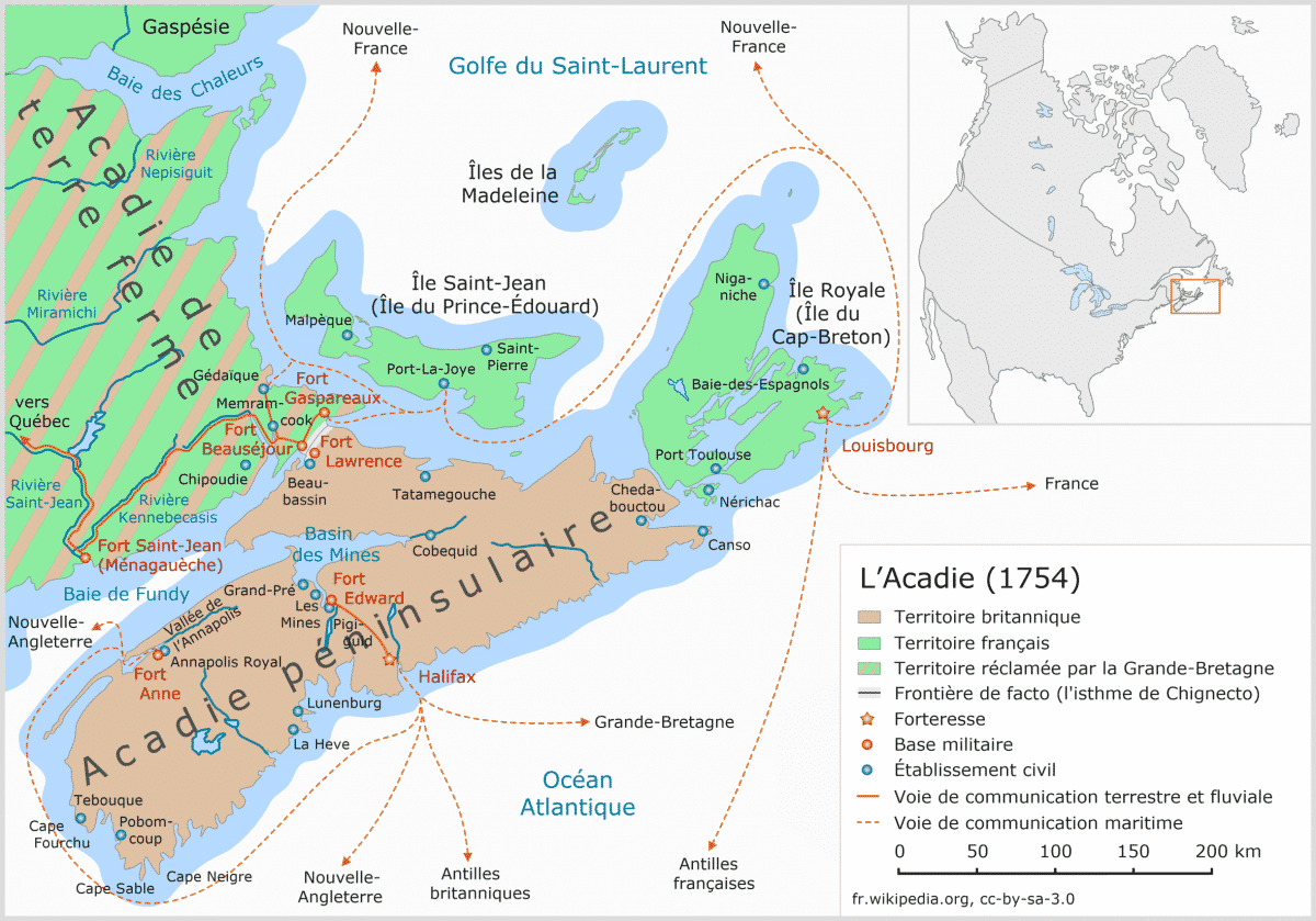 Tous les Acadiens, toutes les Acadiennes... l'Acadie du XVIIème astheure